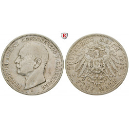 Deutsches Kaiserreich, Oldenburg, Friedrich August, 5 Mark 1900, A, ss ...