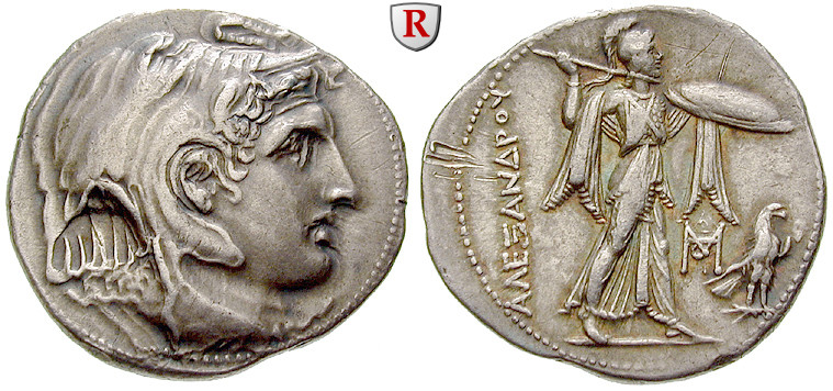 Ägypten, Königreich der Ptolemäer, Ptolemaios I., Tetradrachme 310-305 ...