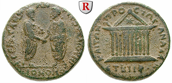 Römische Provinzialprägungen, Kilikien, Anazarbos, Marcus Aurelius und Lucius Verus ...